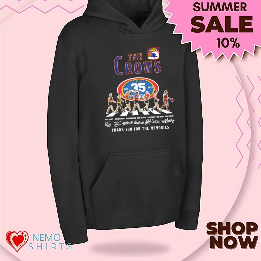 35 years 1990 2025 Adelaide Crows Rory Sloane and players abbey road ...